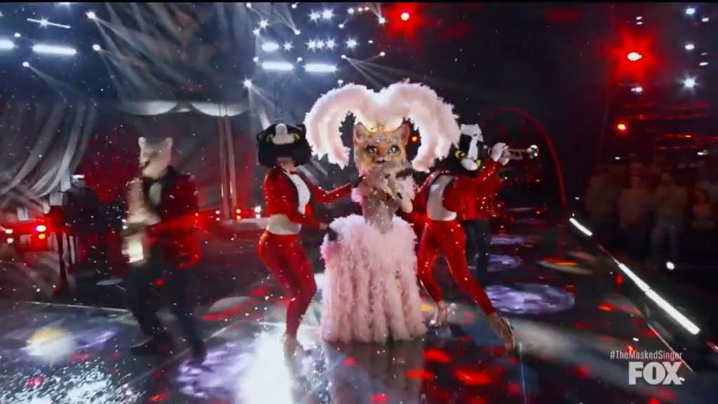 The Kitty performed “Diamonds Are a Girl’s Best Friend” on The Masked ...
